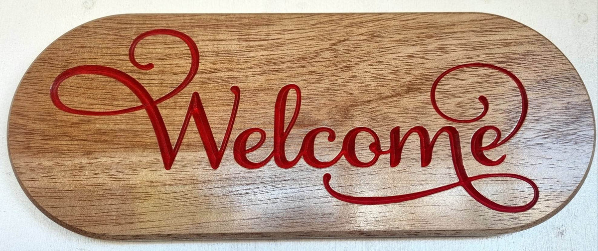 Welcome sign OR custom text design your sign – Furniturewiz
